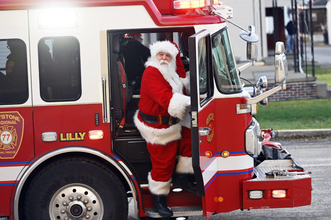 Santa visits Penn Cambria | News, Sports, Jobs - Altoona Mirror